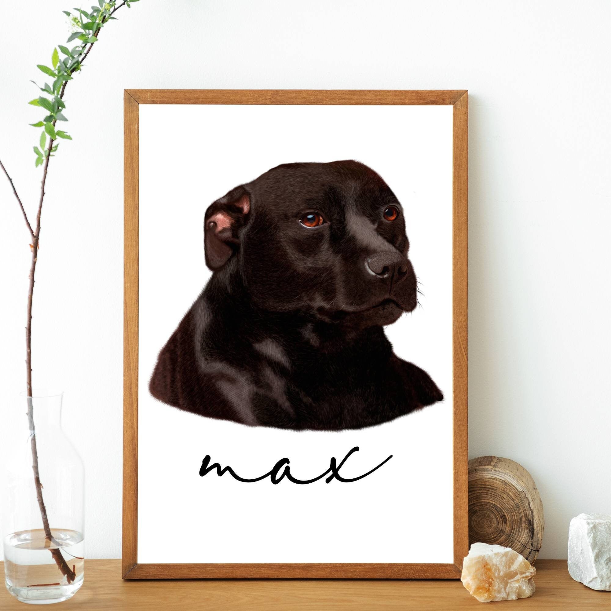 Custom Portrait Portrait From Photo Personalized Digital - Etsy UK