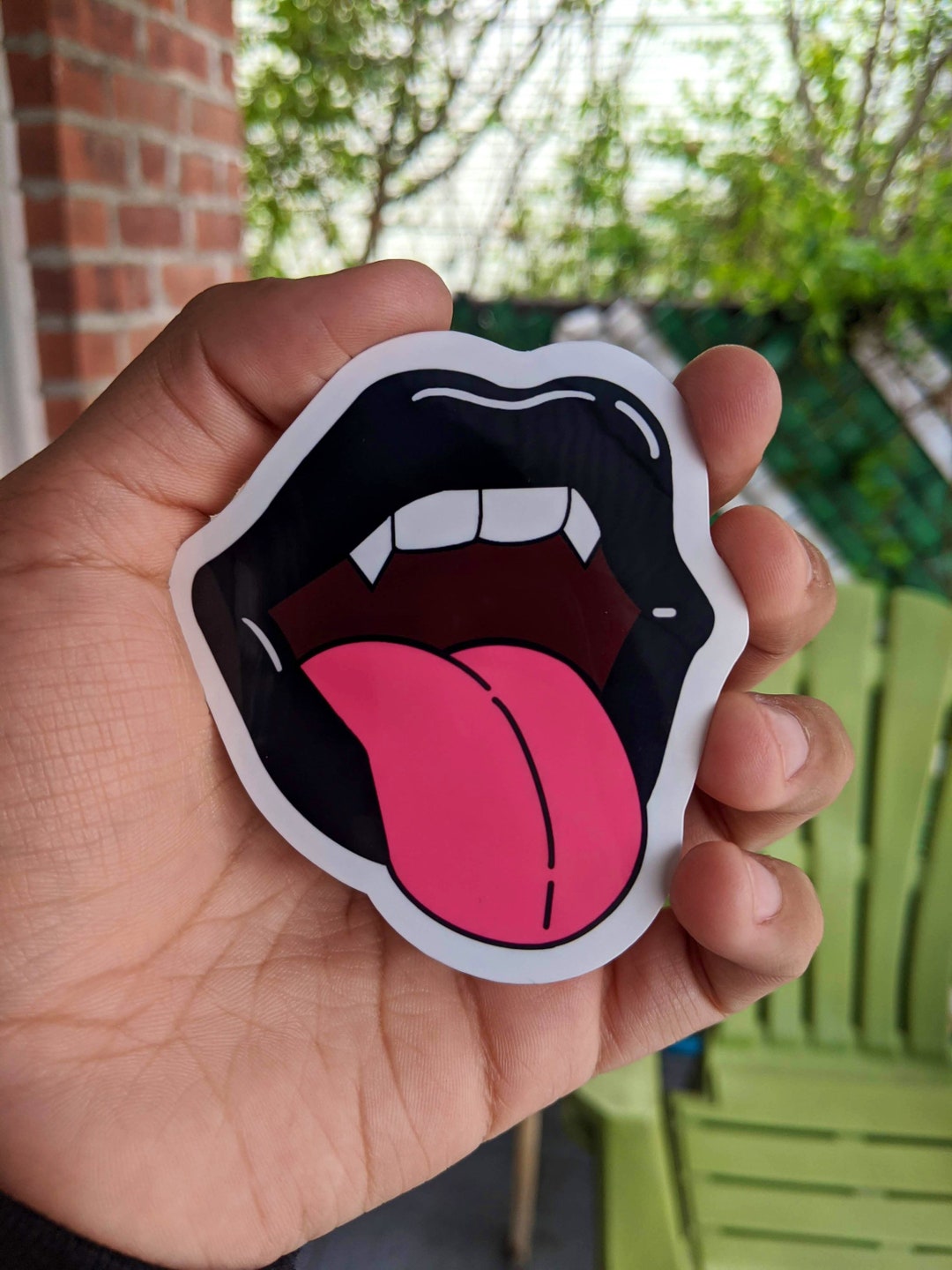 Tongue Sticker Edgy Sticker Laptop Sticker Waterbottle - Etsy