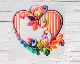 Quilled Rainbow - Etsy