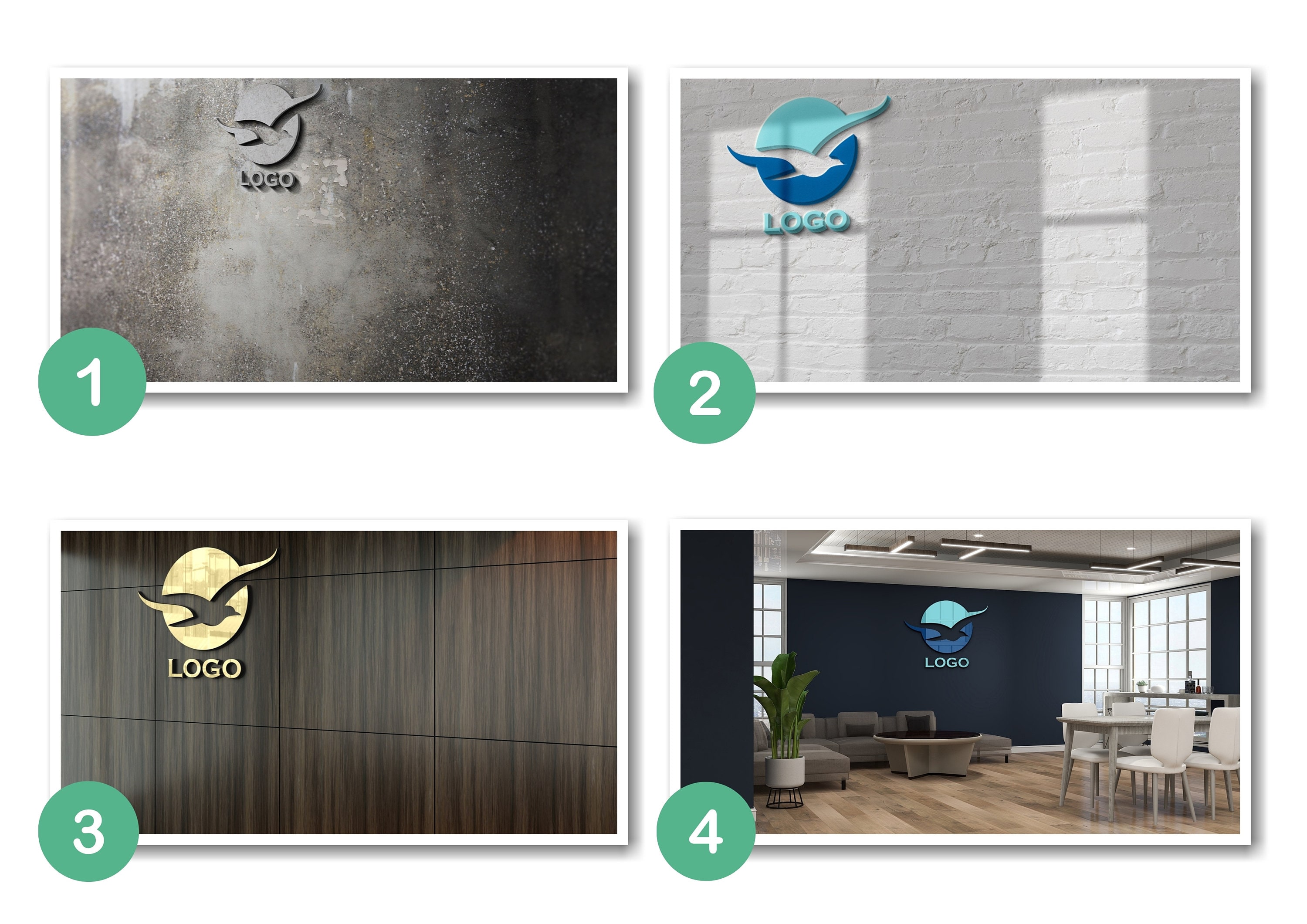 Custom Zoom Background With 3D Logo / Branded Virtual - Etsy Australia