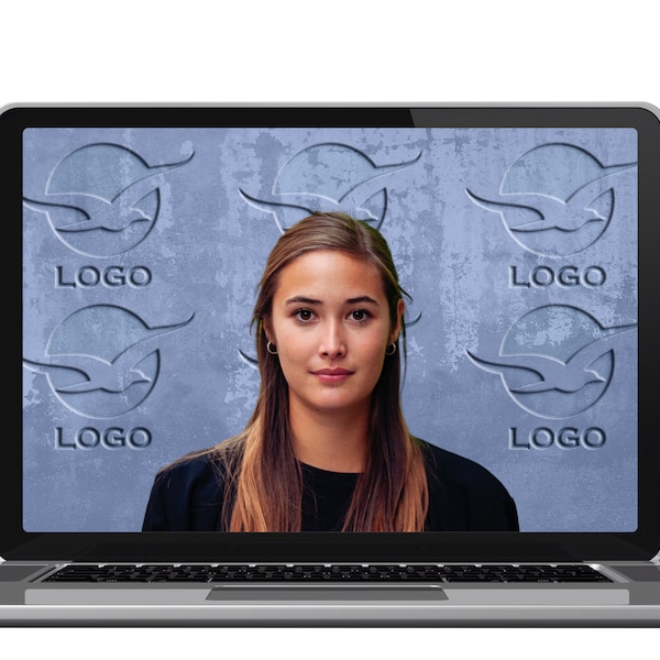 Zoom Background With Logo - Etsy