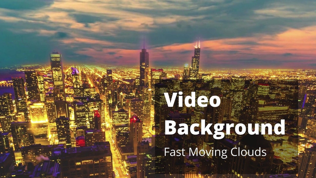 Chicago Video Background for Zoom/video Virtual Background for Online ...