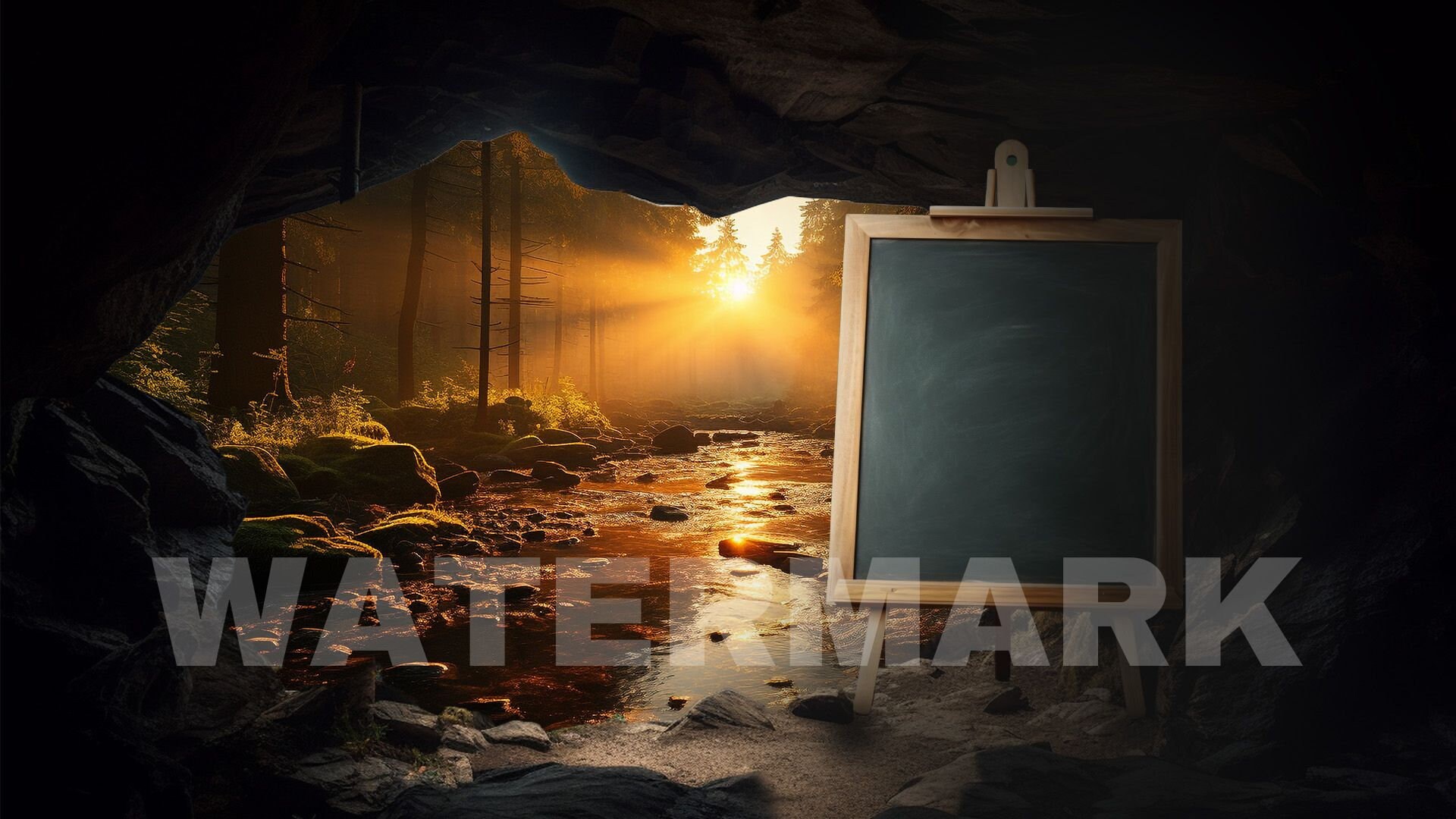 Virtual Teaching Background Bundle for Teachers, Classroom Cave ...