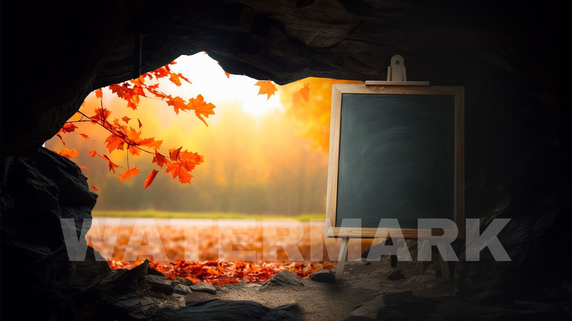 Virtual Teaching Background Bundle for Teachers, Classroom Cave ...