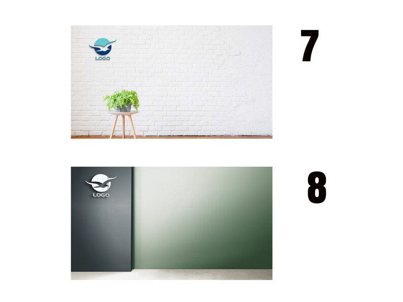 Custom Zoom Background With 3D Logo / Branded Virtual Background for ...