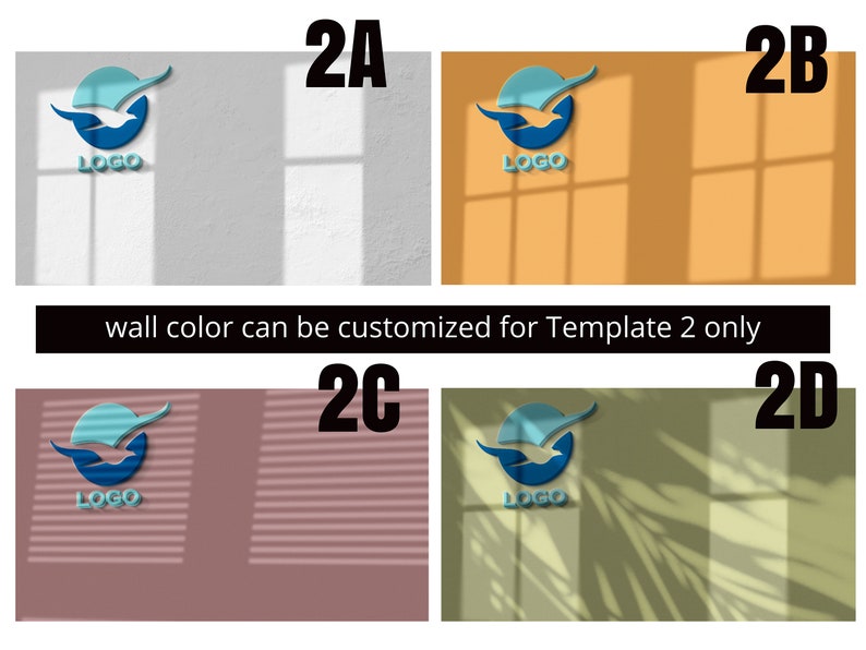 Custom Zoom Background With 3D Logo / Branded Virtual Background for ...