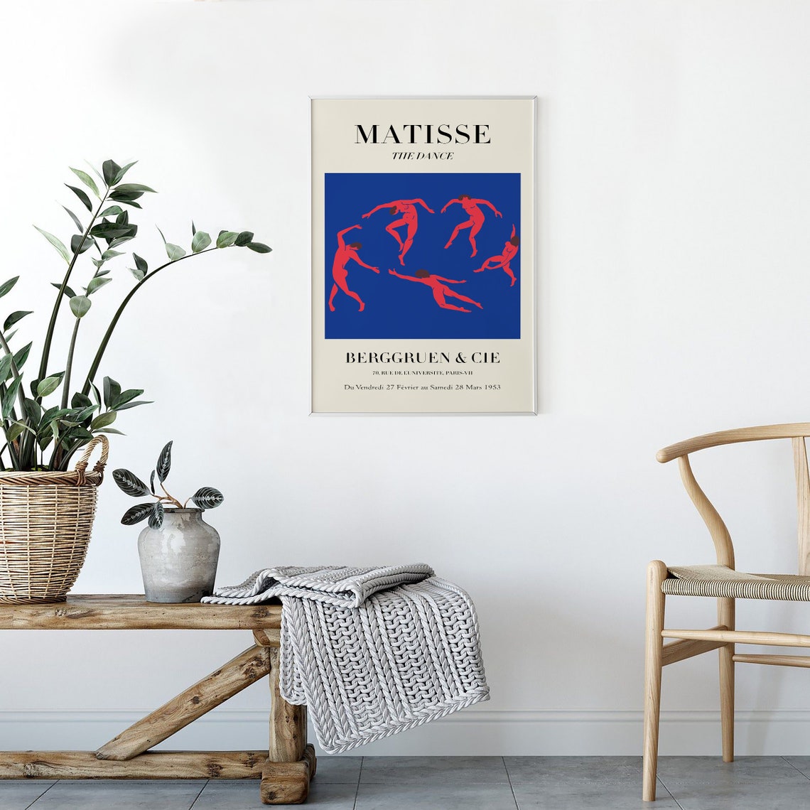 Matisse Modern Art Poster the Dance Henri Matisse Yves | Etsy