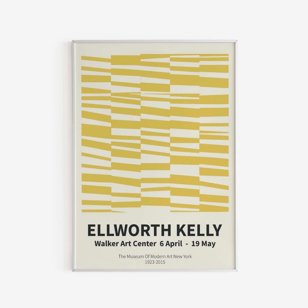 Ellsworth Kelly Poster - Etsy