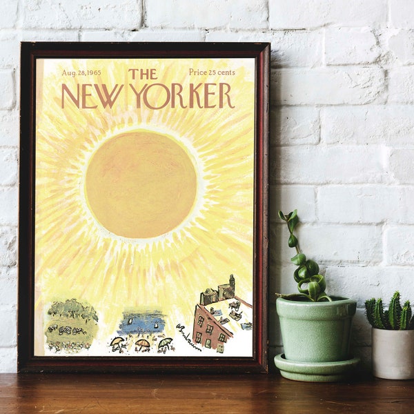 Sun Poster - Etsy