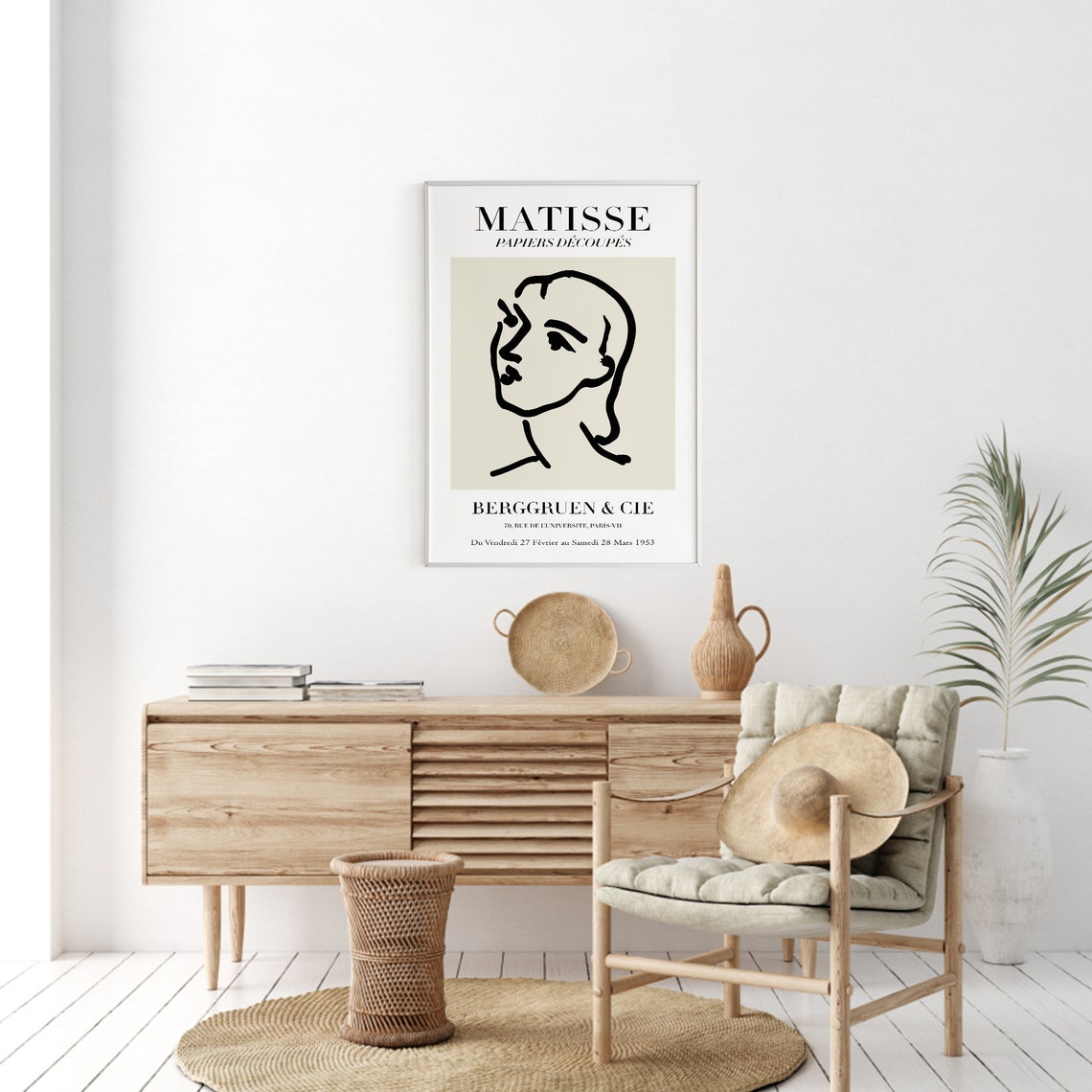 Matisse Woman Portrait Henri Matisse Wall Art Abstract Woman - Etsy
