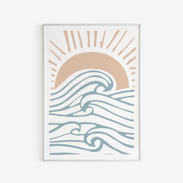 Sunrise Ocean - Etsy