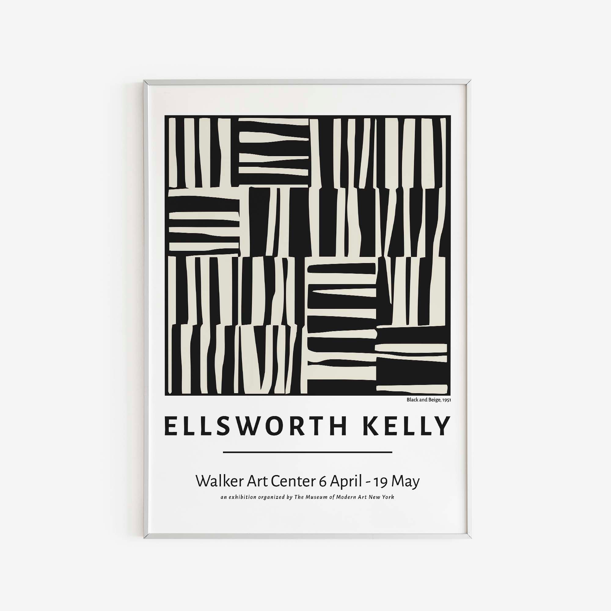 Ellsworth Kelly Black And White