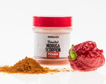 Ghost Pepper Powder Spice Gift Set Scorpion Pepper Habanero Chili Spice ...