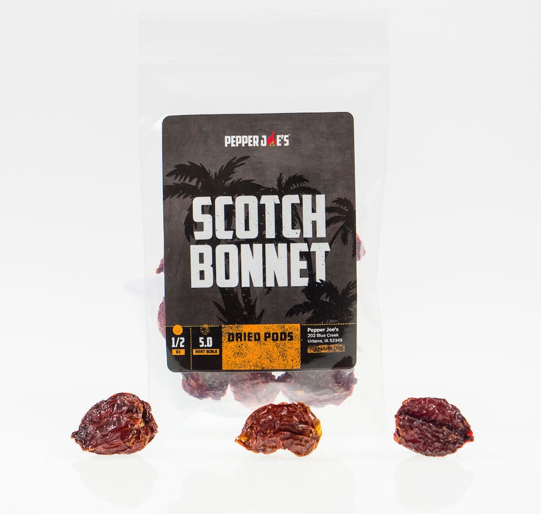 Scotch Bonnet Dried Pods - Etsy