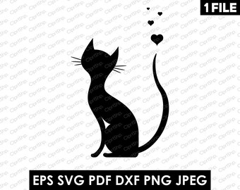 Cat Wallpaper Svg | Etsy