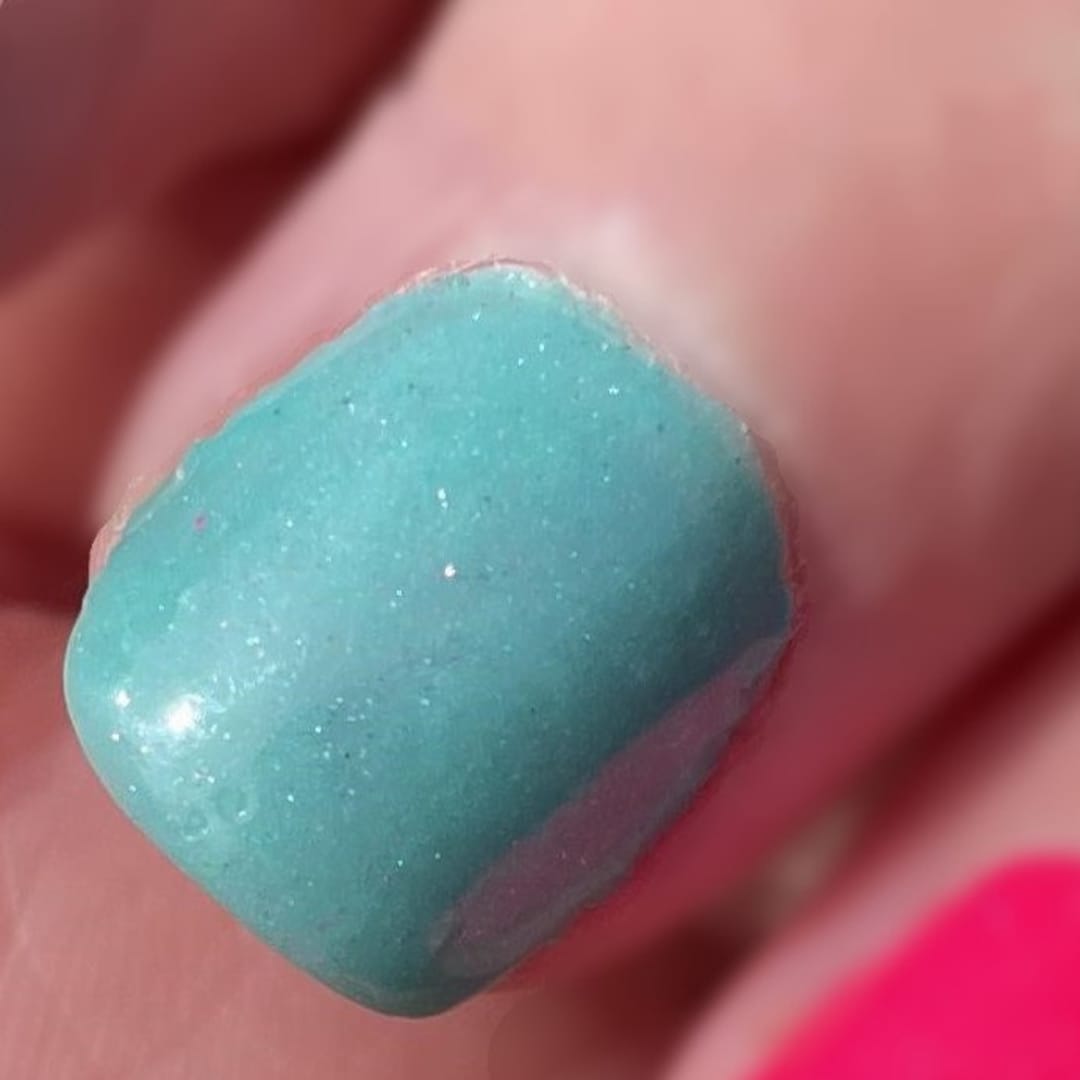 WATERFALLS Blue Nail Dip, Teal Nail Dip, Aqua Dip Powder, Dip Nail ...