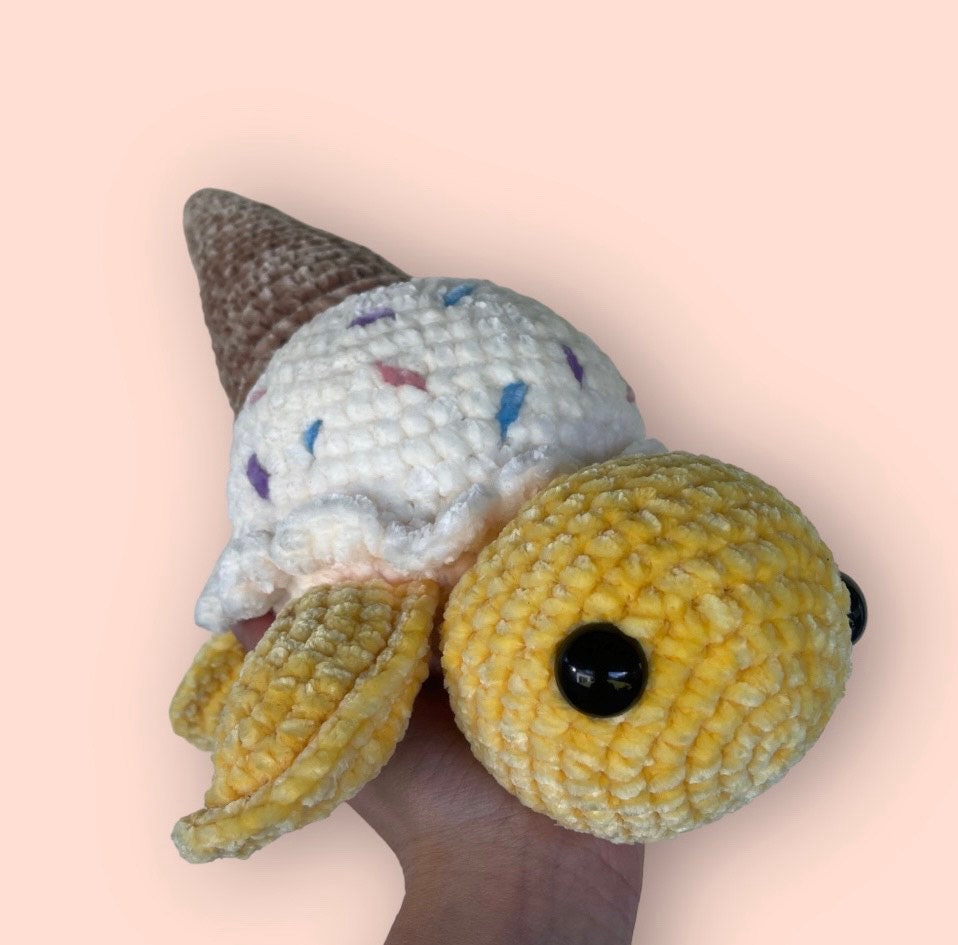 Ice Cream Turtle - Etsy