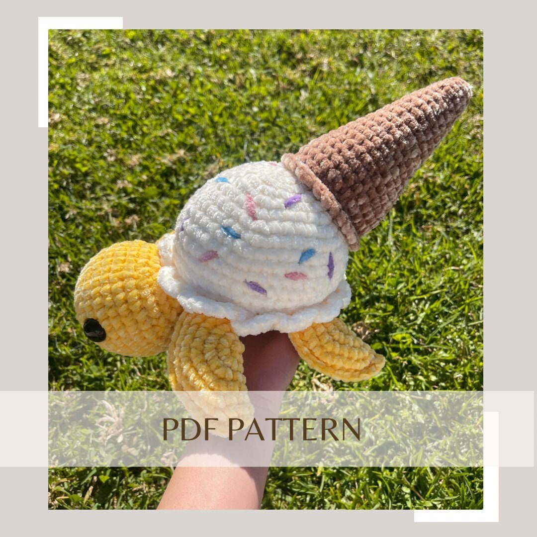 Ice Cream Turtle - Etsy