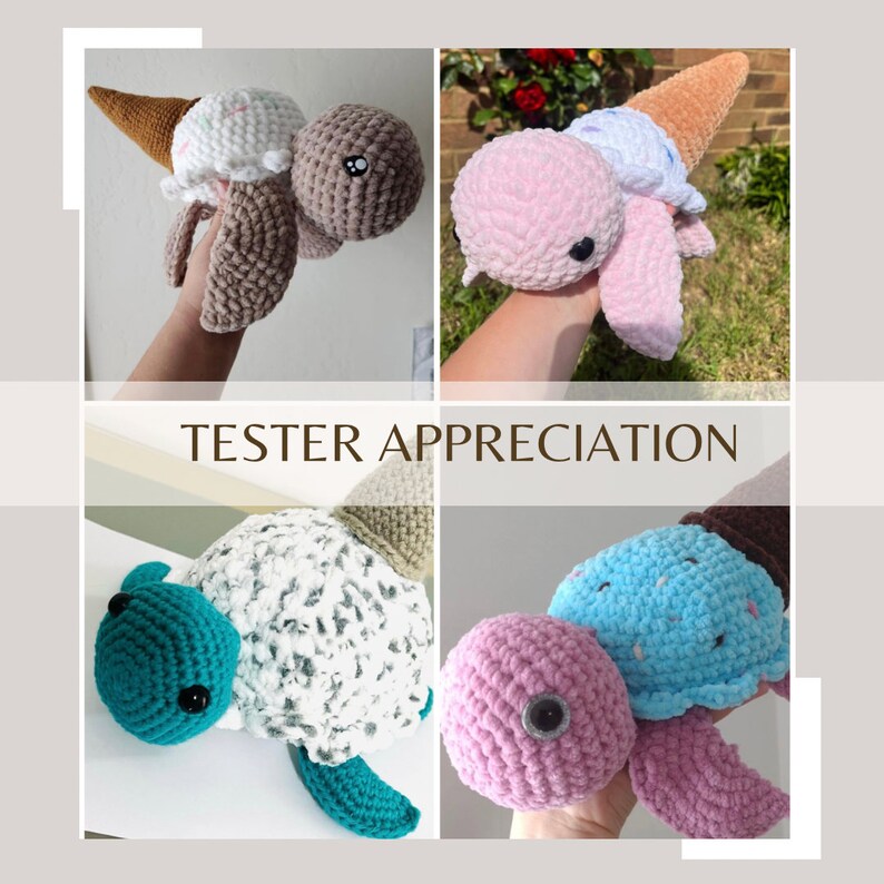 Ice Cream Turtle - Etsy