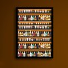 Shot Glass Display Case With Led, Shot Glass Display Shelf, Bar Display ...
