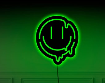 Smile Face Led Light - Etsy