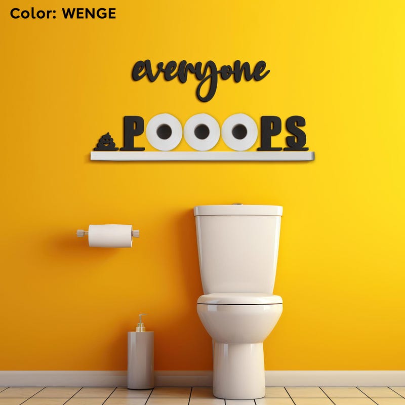 Poop Toilet Paper Holder - Etsy