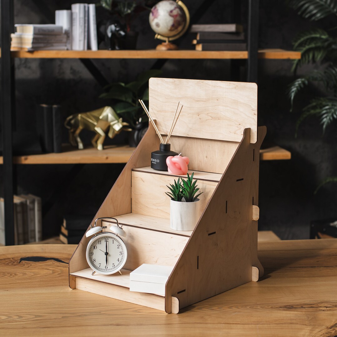 Tiered Display Stand, Portable Display Stand, Wood Retail Display ...