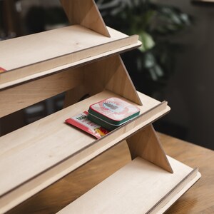 Craft Show Shelf, Wood Retail Display, Retail Table Display Wood ...