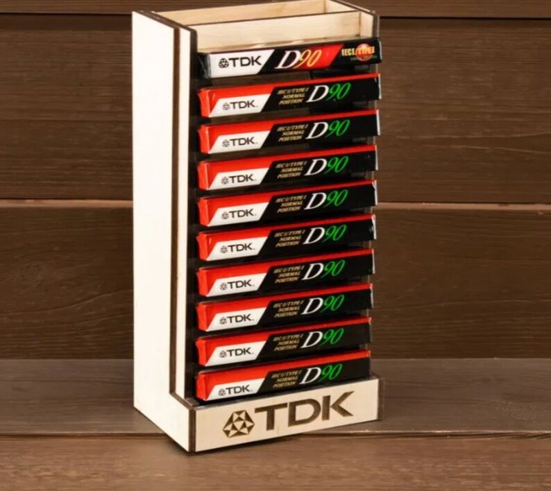 Cassette Storage, Cassette Stand, Cassette Tape Holder, Cassette Tape ...