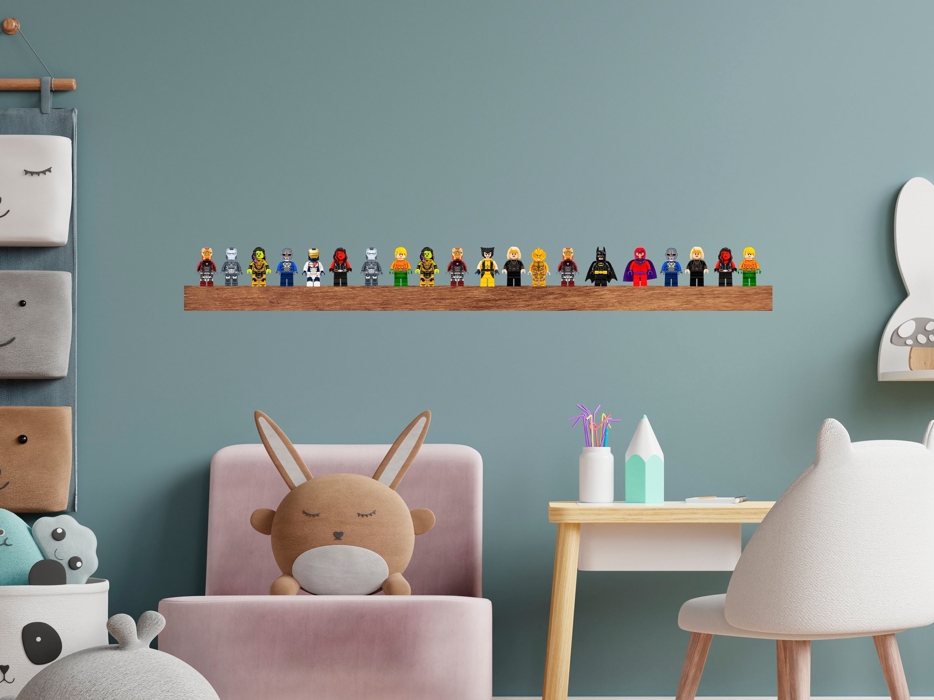 Minifigure Display Wall Display for Small Toys Minifigure - Etsy