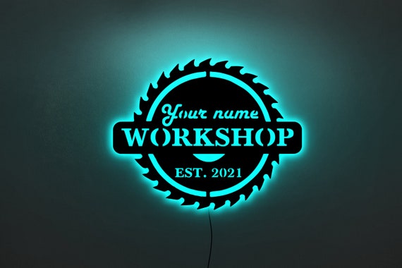 Custom Garage Neon Sign Garage Led Sign Garage Led Lights - Etsy