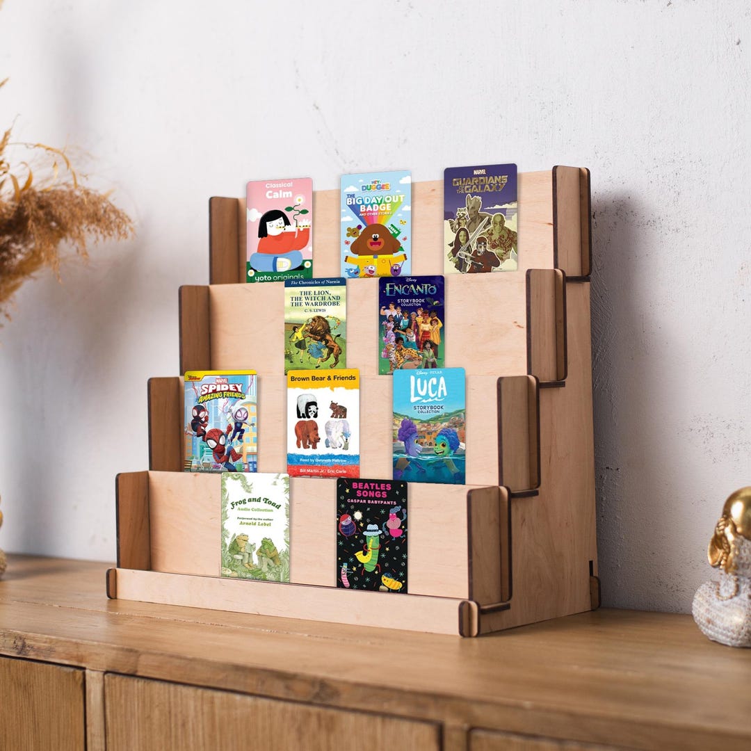 Wooden Yoto Card Holder, Yoto Card Storage, Yoto Storage Ideas, Yoto ...