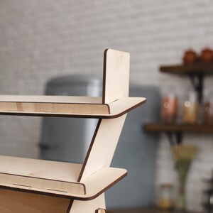 Craft Show Shelf, Wood Retail Display, Retail Table Display Wood ...