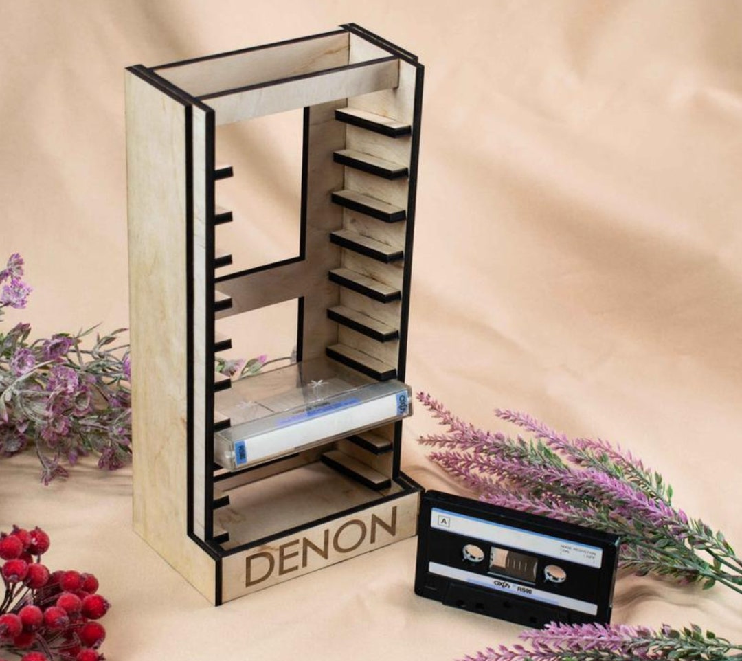 Cassette Storage, Cassette Stand, Cassette Tape Holder, Cassette Tape ...