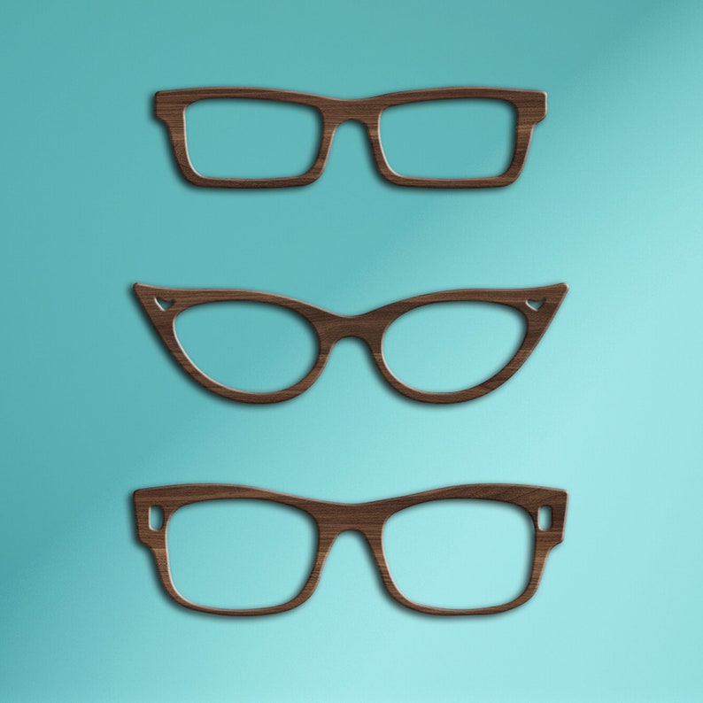 Eyeglass Wall Artoptometry Decoroptical Decorglasses Wall Etsy