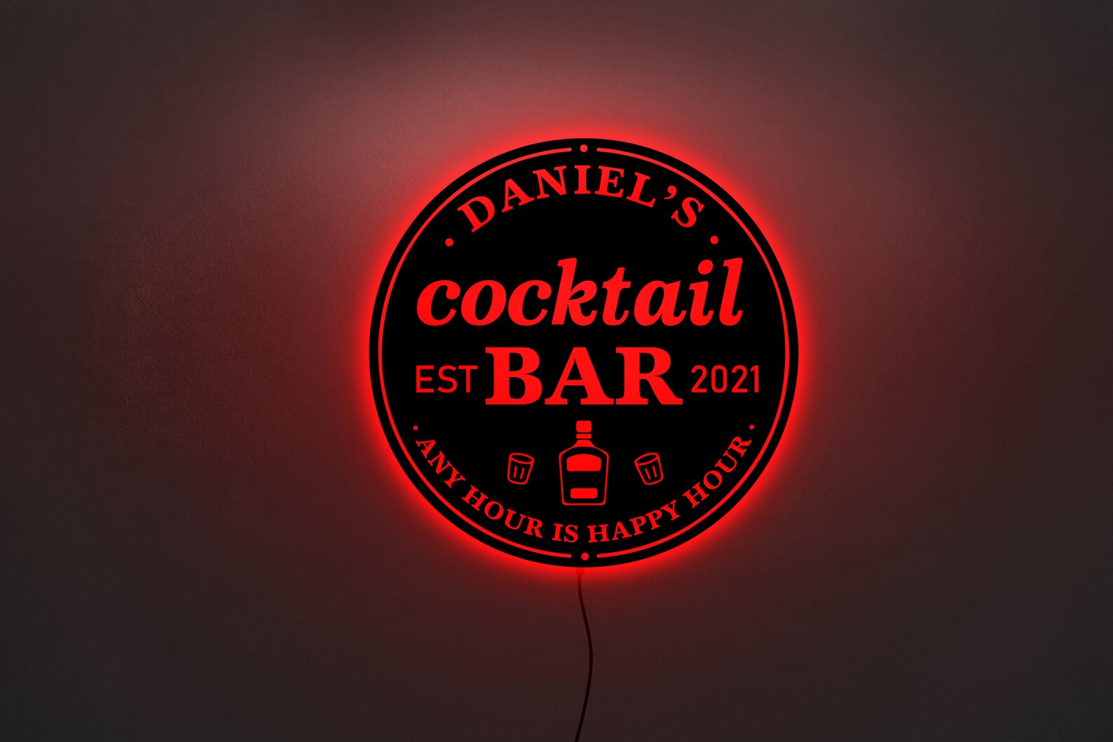 Custom Bar Signs for Home Bar, Neon Bar Sign, Bar Led Light Sign ...