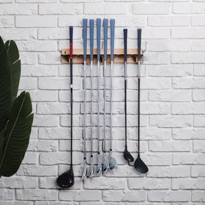 Golf Club Display Rack, Golf Club Display Case, Golf Club Wall Mount ...