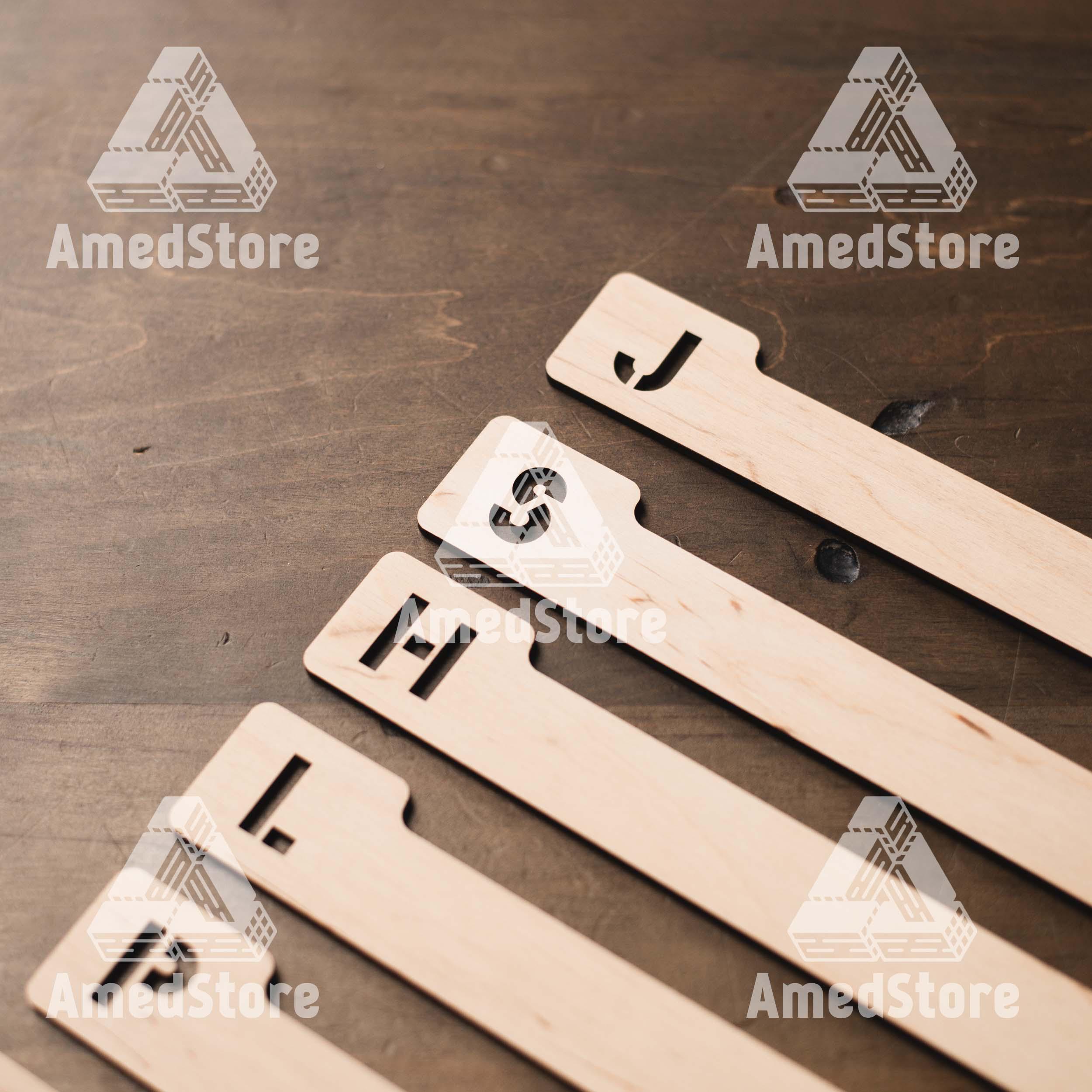 Alphabet Vinyl Dividers, Alphabet Divider, Alphabet Organization ...