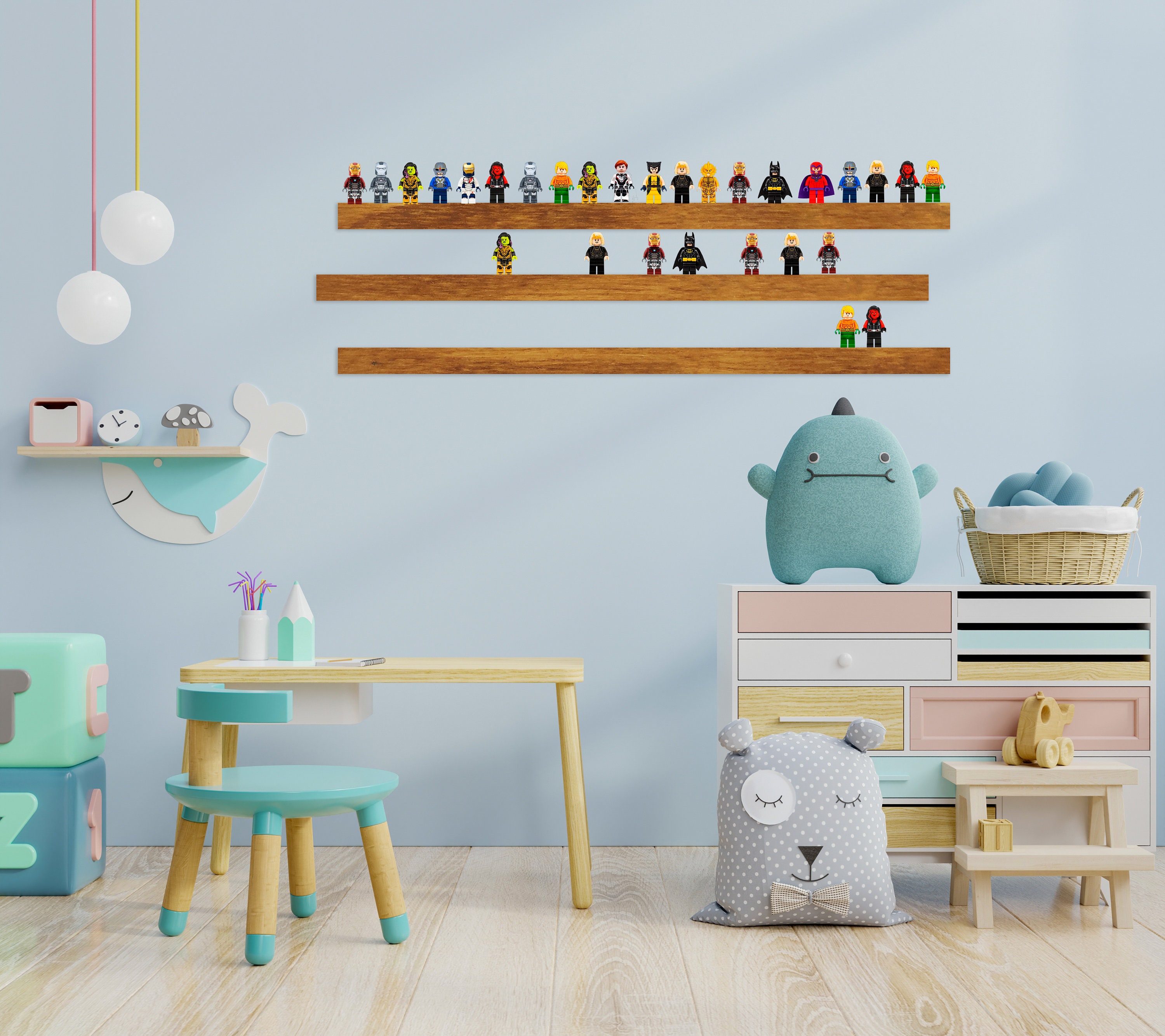 Minifigure Display Wall Display for Small Toys Minifigure - Etsy