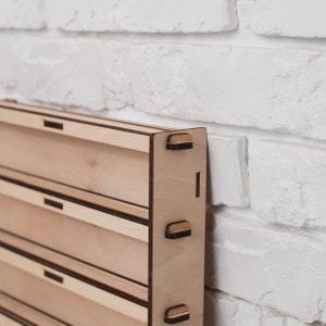 Wood Train Toy Rack, Custom Toy Train Rack, Model Train Display, Toy ...