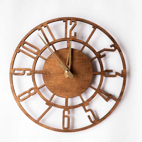 Rustic Wall Clock - Etsy