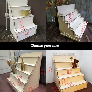 Display Stand for Craft Show Craft Show Display Shelf Wood | Etsy