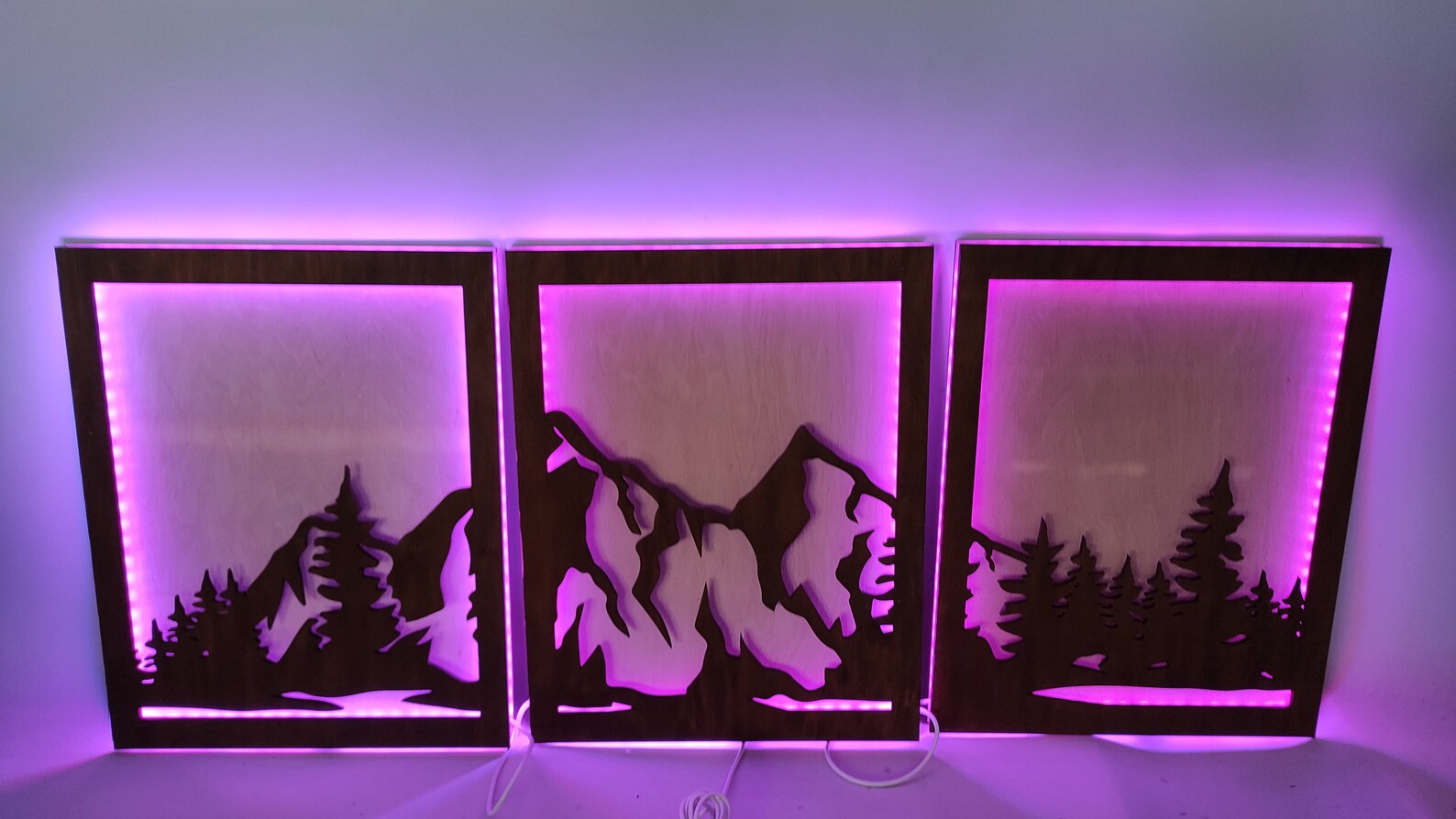Mountain Neon Sign, Mountain Neon, Mountain Led Sign, Mountain Led ...
