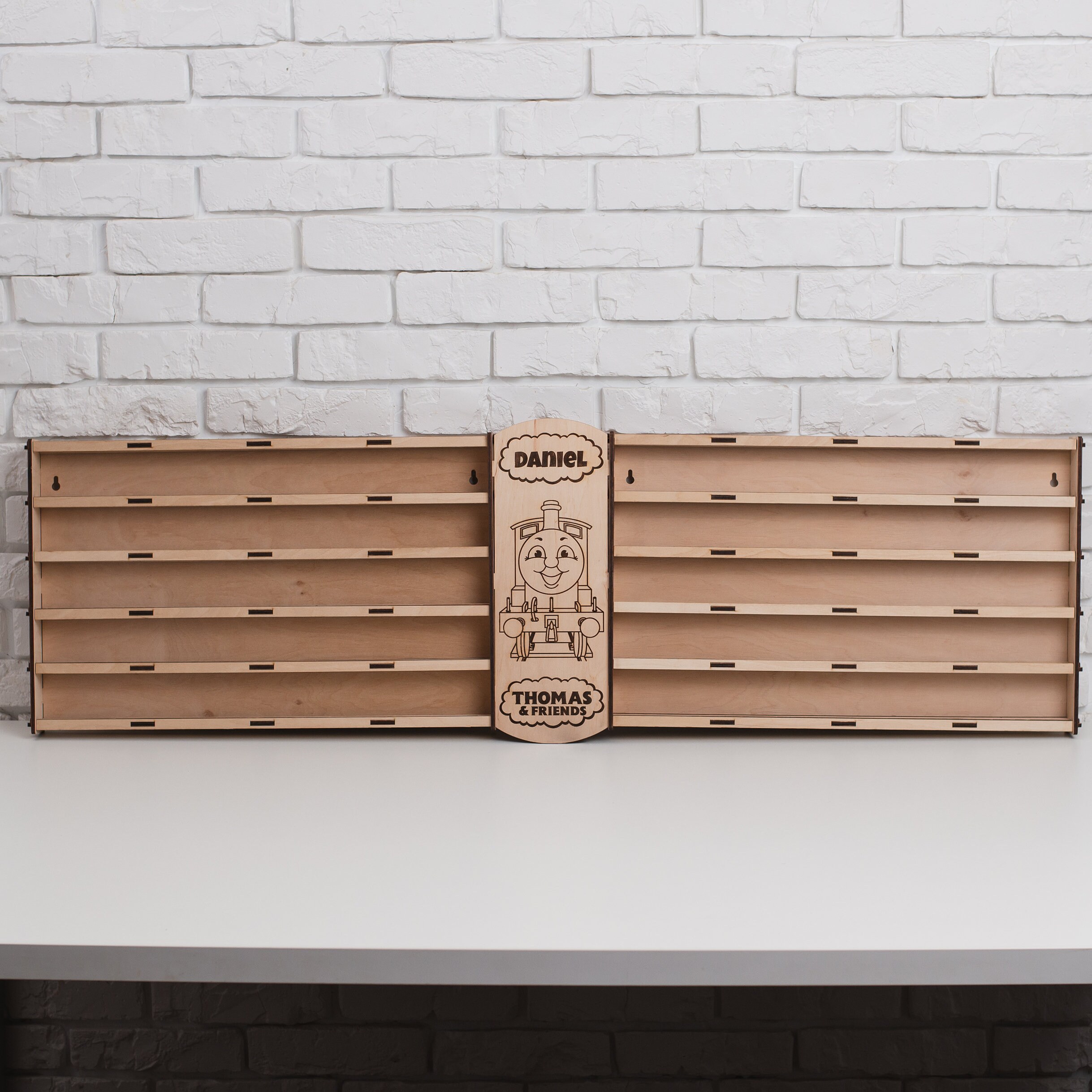 Wood Train Toy Rack, Custom Toy Train Rack, Model Train Display, Toy ...
