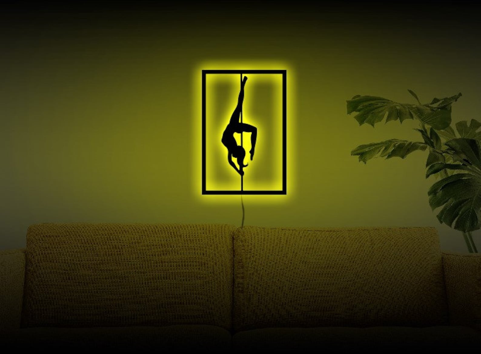 Pole Dance Neon Sign Pole Dance Led Light Pole Dance Wall - Etsy
