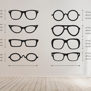 Eyeglass Wall Art,optometry Decor,optical Decor,glasses Wall Art ...