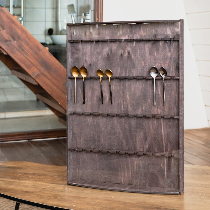 Wall Mounted Spoon Holders - Etsy