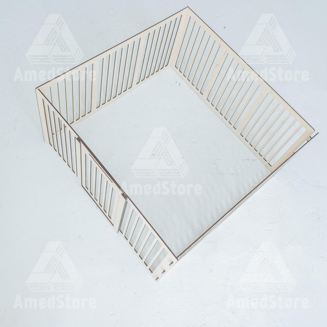 Wood Dog Playpen, Pet Playpen, Wood Dog Crate, Wood Dog Gate, Dog ...