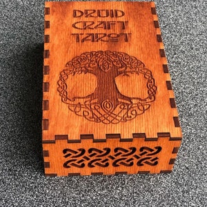 Tarot Cards Box,tarot Wooden Box,personalized Tarot Card Box,wood Tarot ...