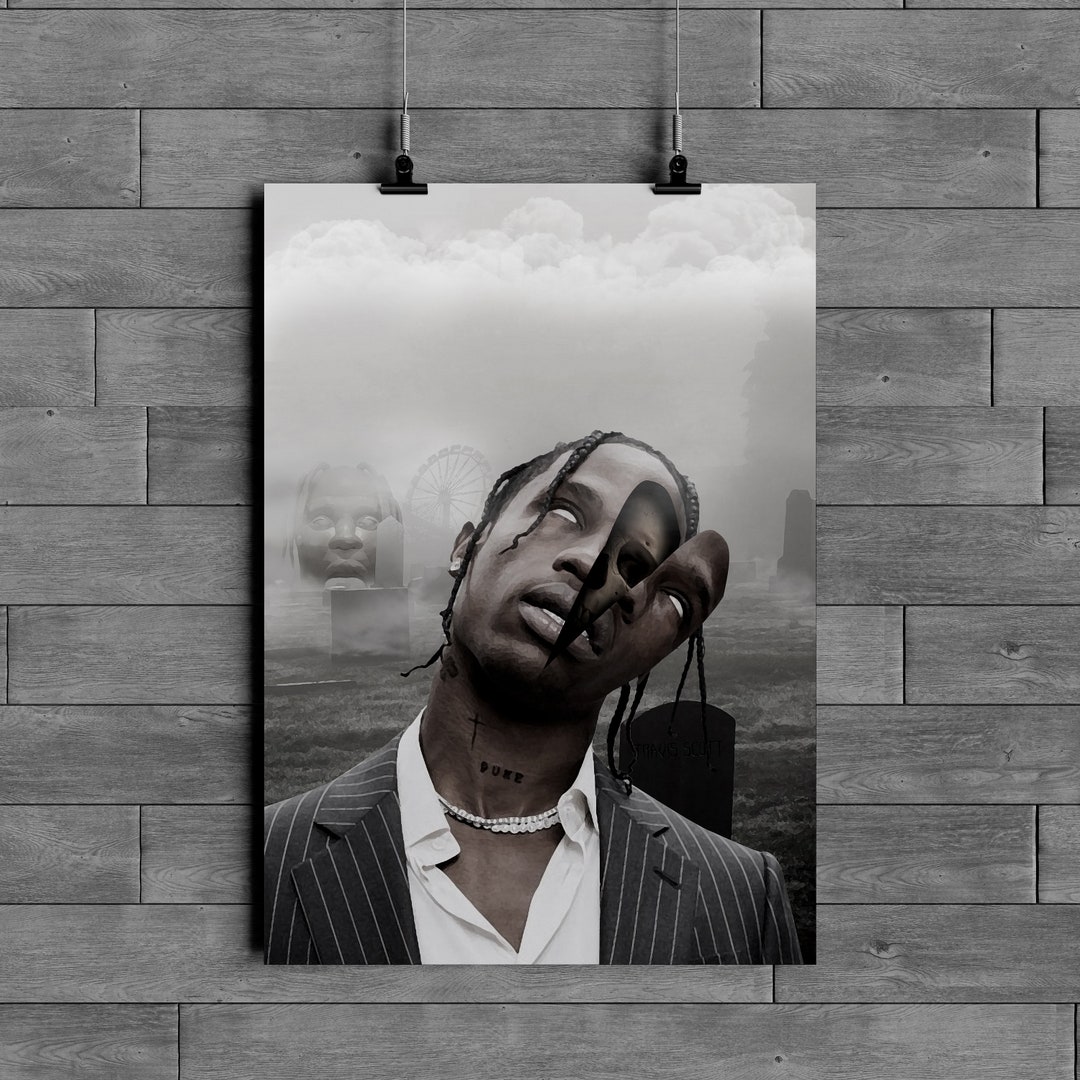 Travis Scott Poster Art Print - Etsy